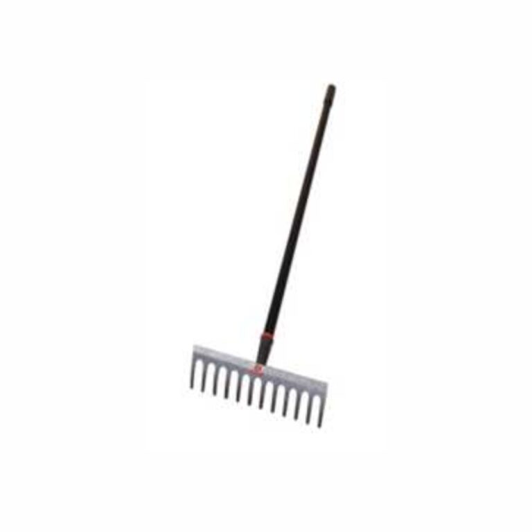 UNISON Garden Rake With Metal Shaft 14 TEETH - LeafConAgro